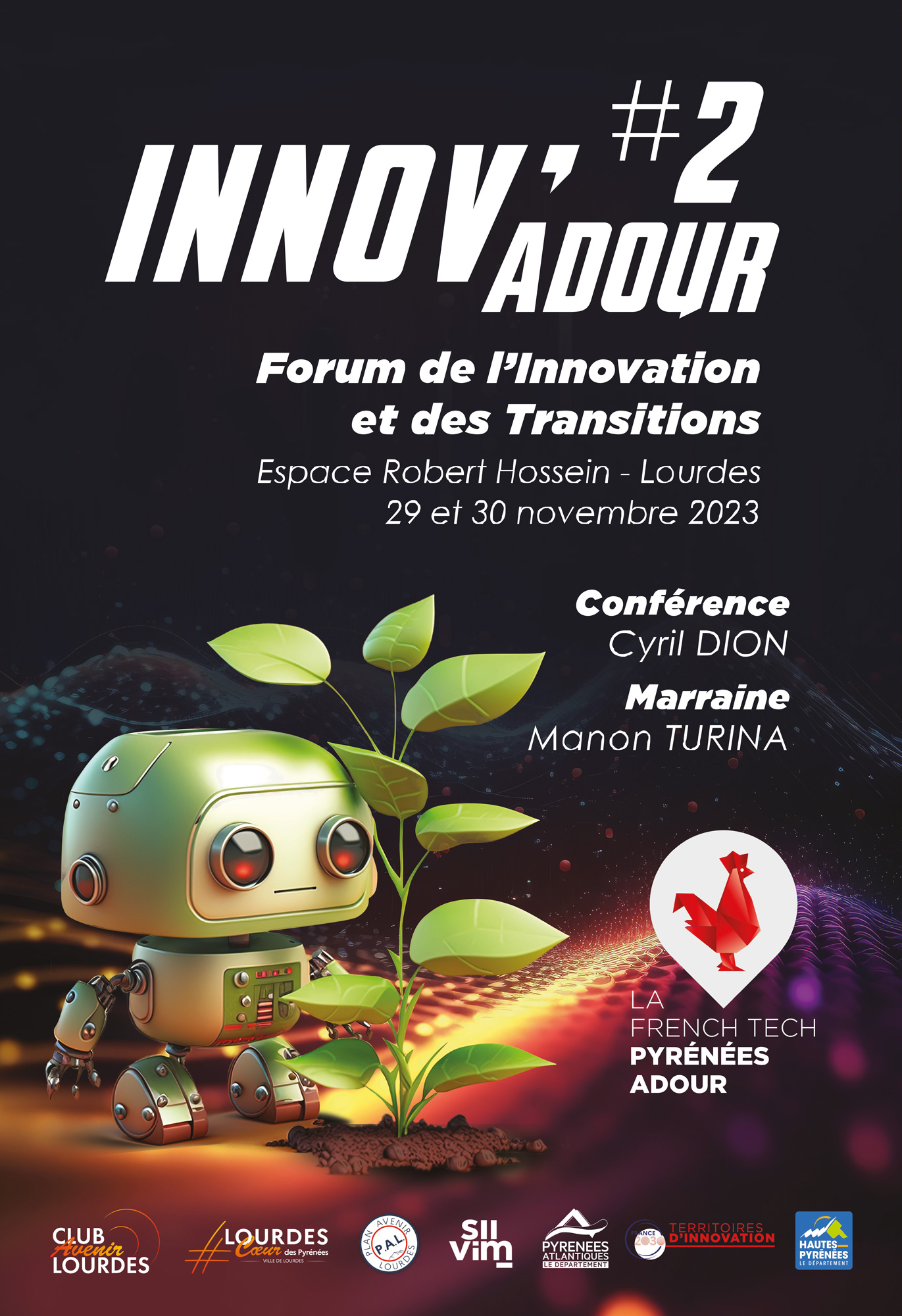 Les rencontres INNOV'ADOUR#2 les 29 et 30 novembre 2023 - La montagne à l'échelle des Hommes