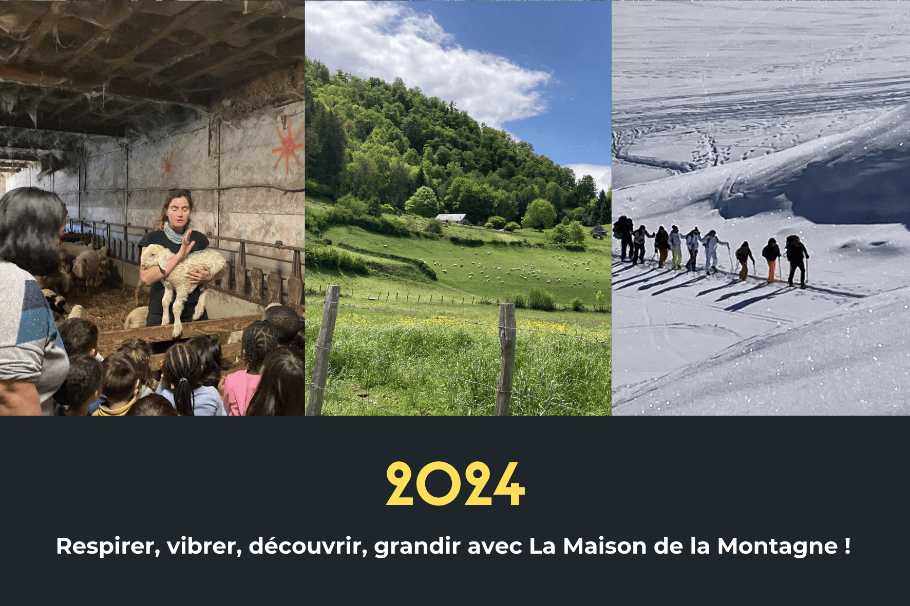 La Maison de la Montagne vous présente ses meilleurs vœux pour 2024 ...